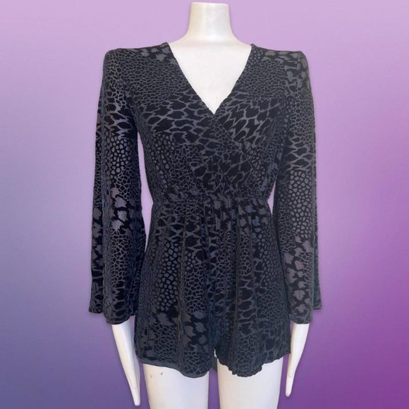 Urban Outfitters | Pants & Jumpsuits | Velvet Romper Ecote X Urban ...